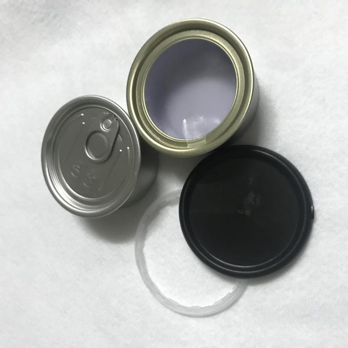 100ml 3.5gram Easy Open Leak Proof Tin Plated Steel Cans