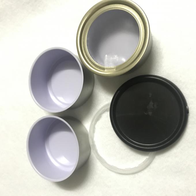 100ml 3.5gram Easy Open Leak Proof Tin Plated Steel Cans