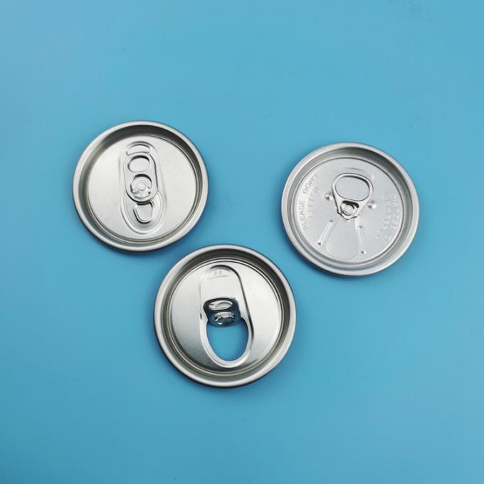 Soda Beverage Easy Open Can Lids Aluminum Cap End Full Aperture Open