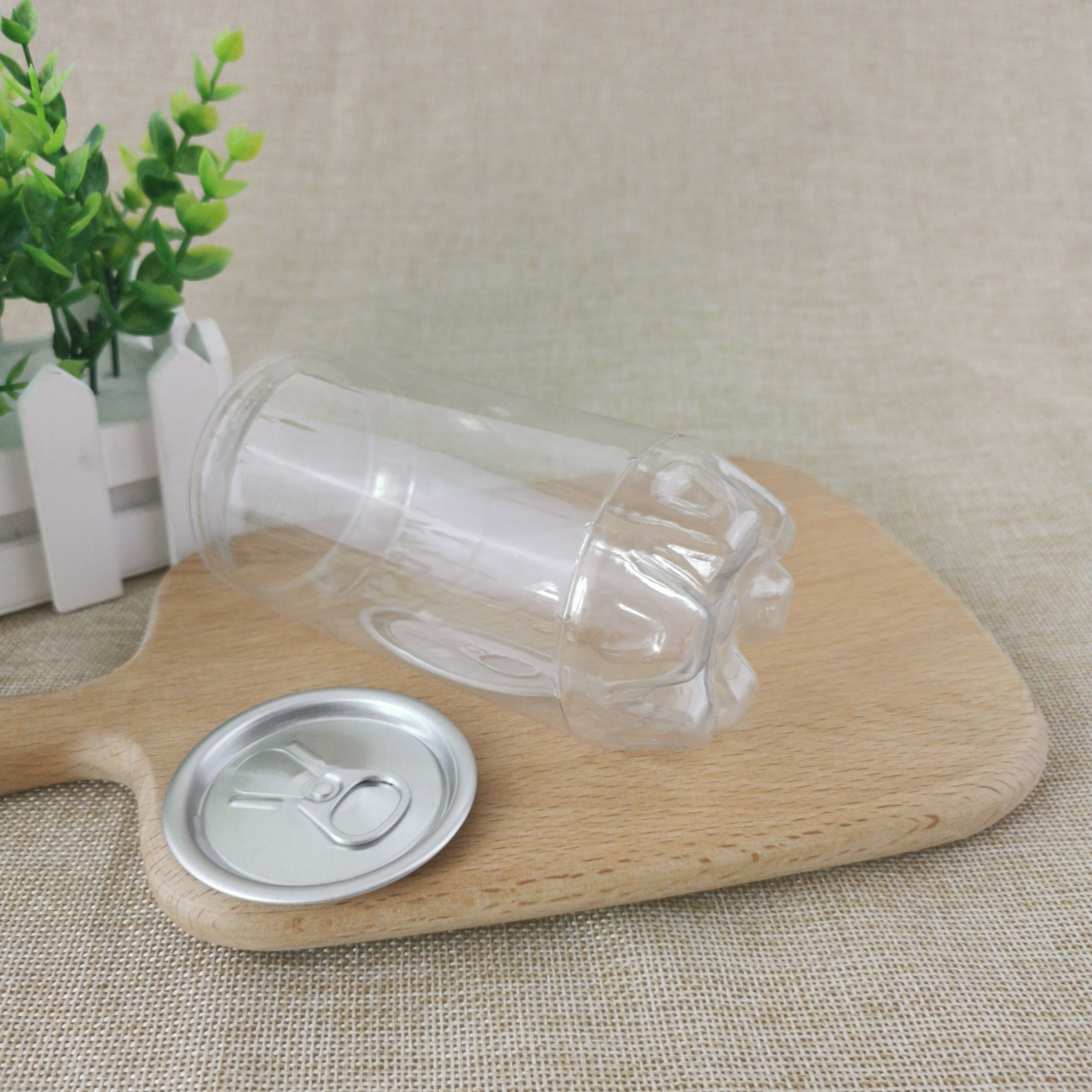 EOE PET Easy Open End 0.3l 60mm Plastic Soda Cans