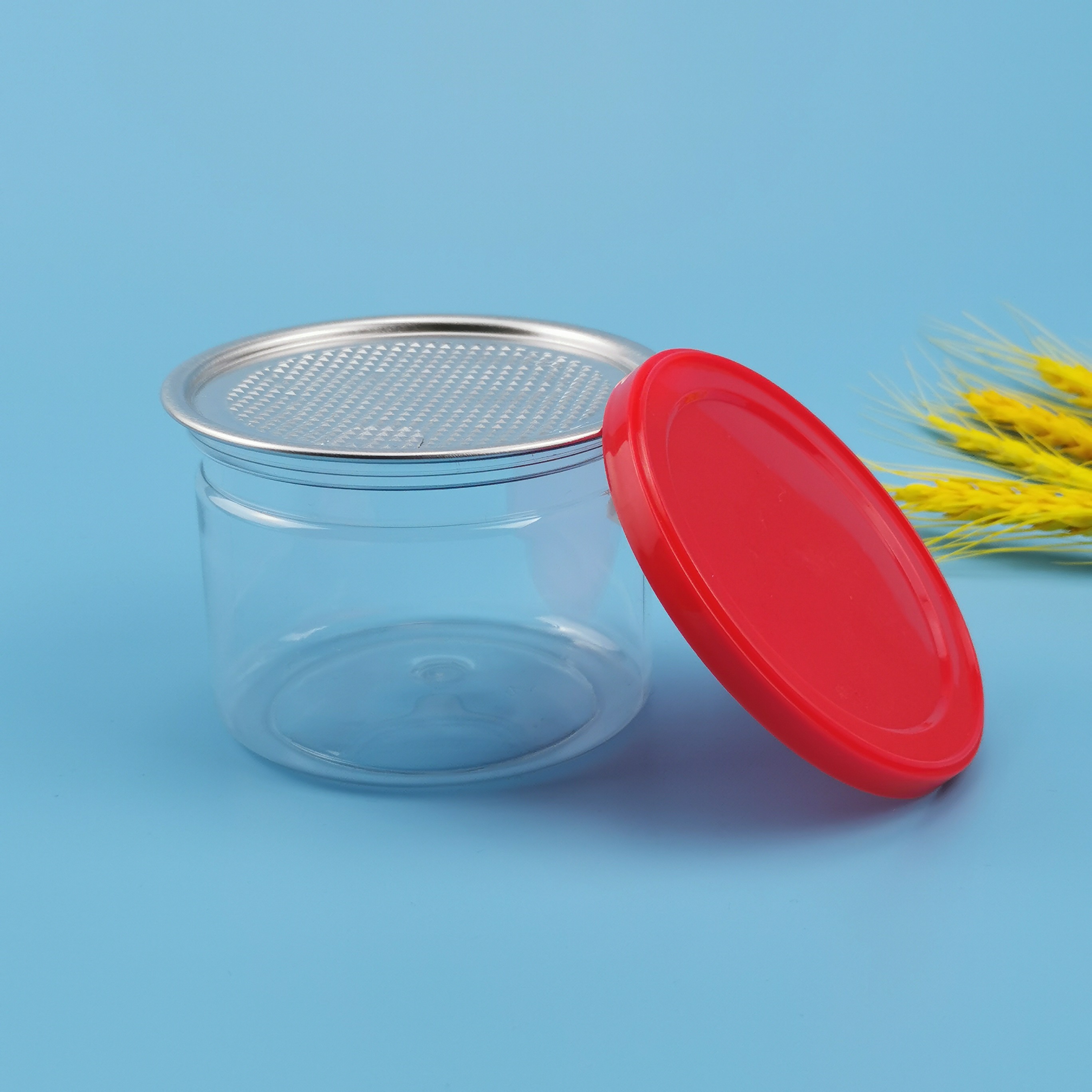 EOE Food Grade 22g 10oz 300ml Plastic Snack Cans