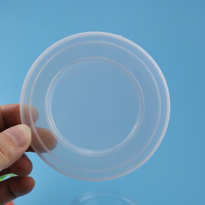 PE Black FDA Recycling 83mm Plastic Tin Can Covers