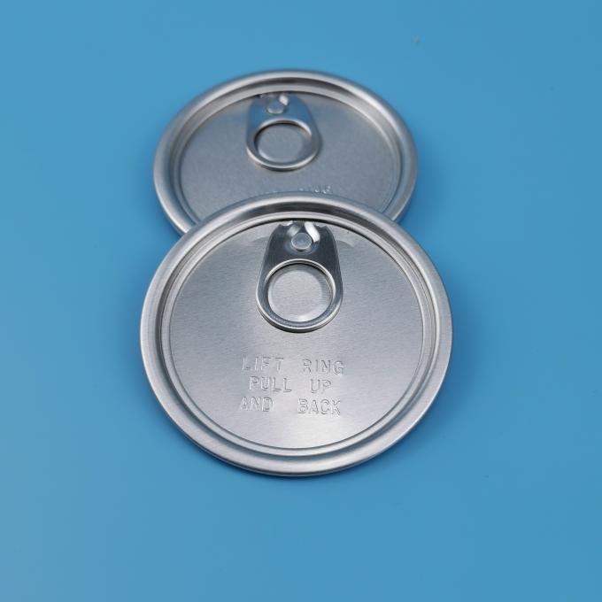 Aluminum Ring Pull Lid 211 65mm Easy Open Can Lids