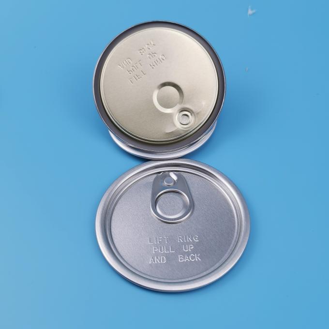 Aluminum Ring Pull Lid 211 65mm Easy Open Can Lids